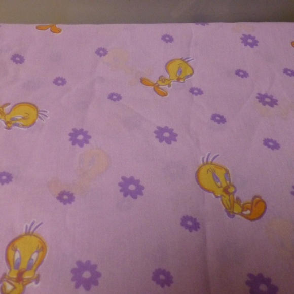 Bedding | Hello Tweety Bird Twin Flat Sheets | Poshmark